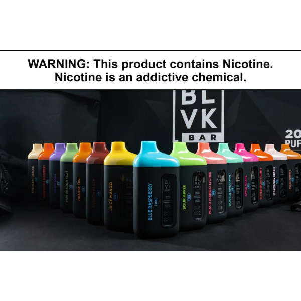 BLVK Bar 20k Puffs Disposable Vape 22mL - $18.99